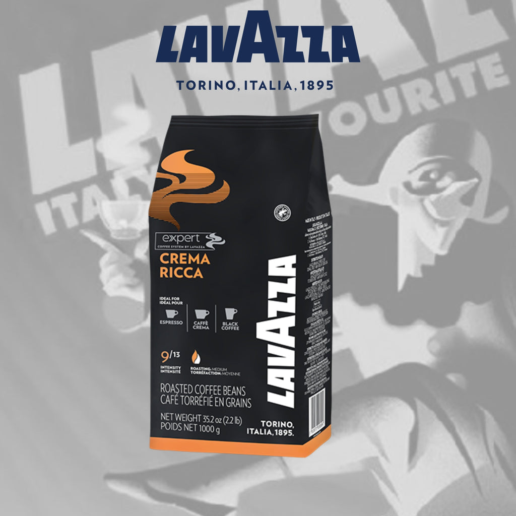 LavAzza Crema Ricca Coffee Beans (1kg) – Hotdrinks Ltd